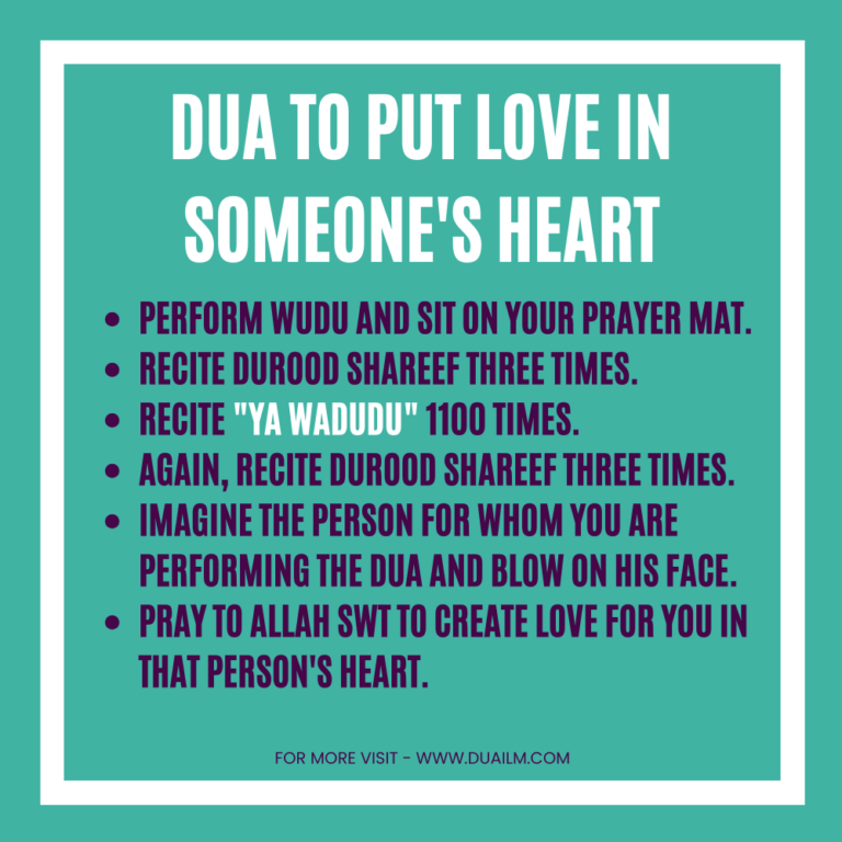 Dua To Create Love In Someone's Heart [Halal and Tested]