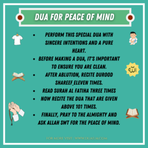 Dua for Peace of Mind: Islamic Prayers to Calm the Heart