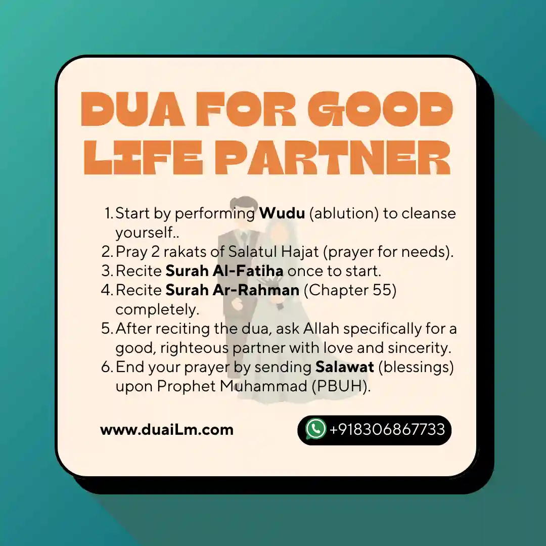 Powerful Dua For Good Life Partner (Get Righteous Husband)
