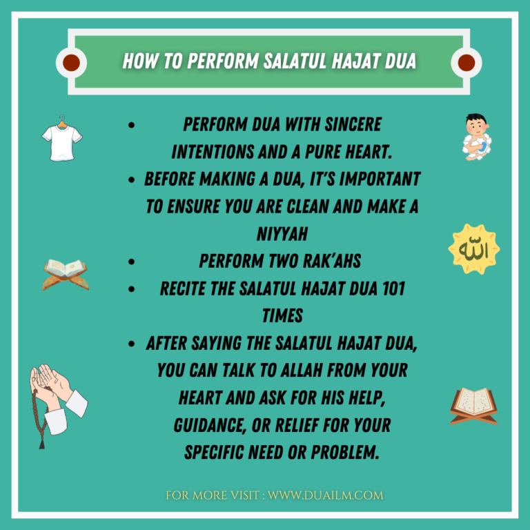 Salatul Hajat Dua – The Prayer of Need or Urgent Help
